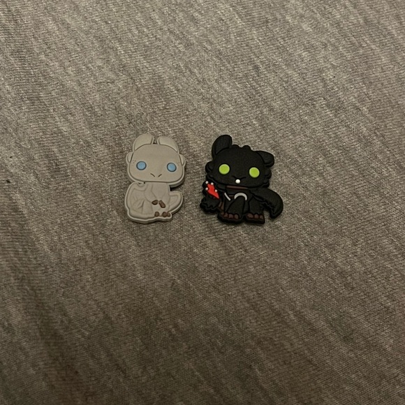 CROCS | Jewelry | How To Train Your Dragon Croc Charm Set | Poshmark